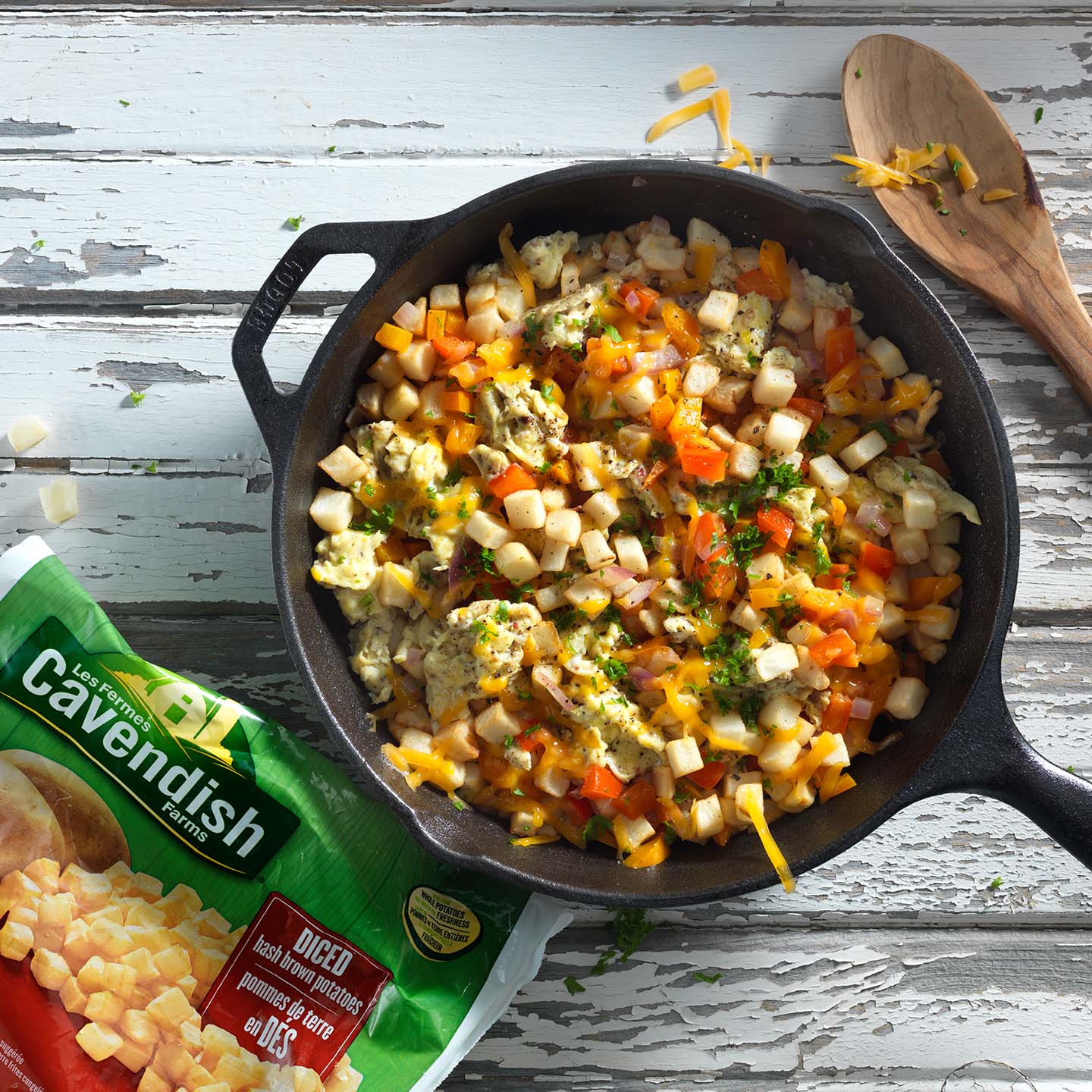 Family Breakfast Potato Skillet Recipe | Cavendish Farms