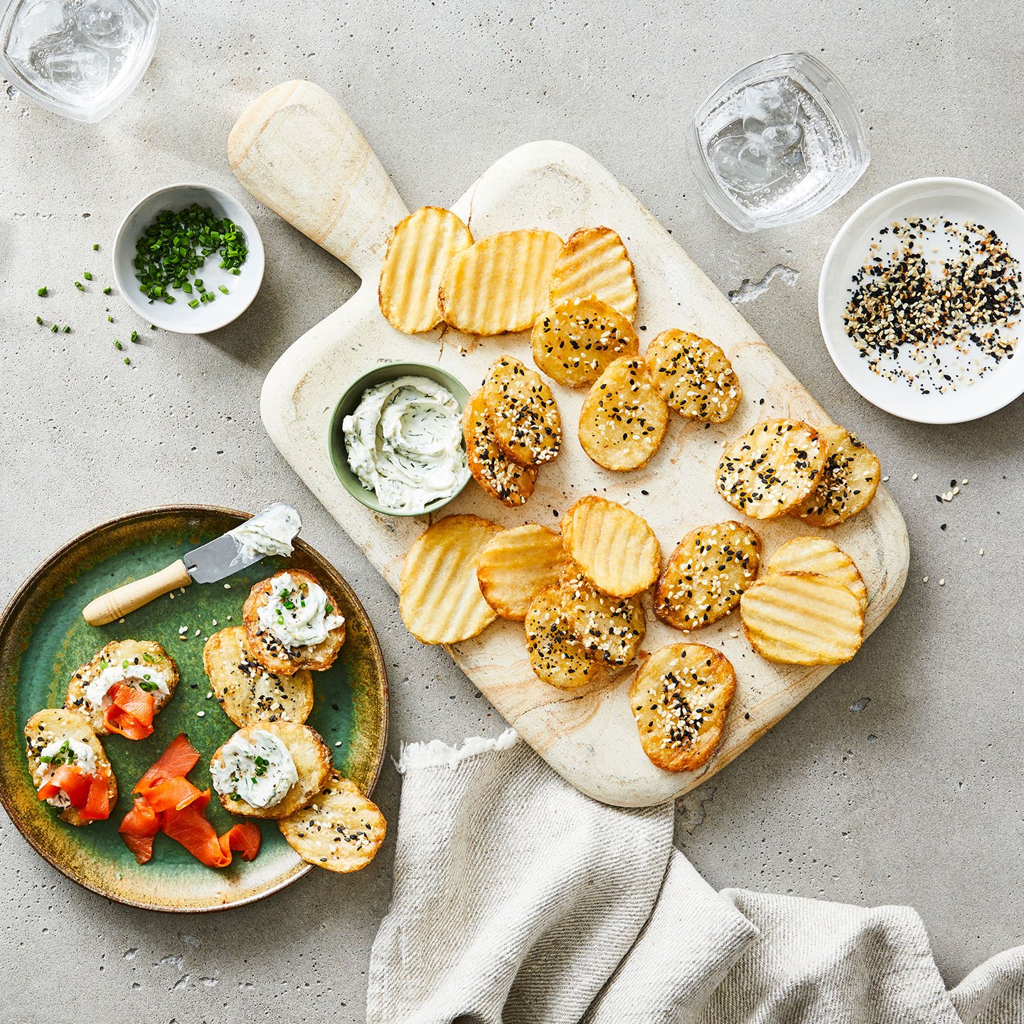 Everything Bagel Chips Recipe | Cavendish Farms