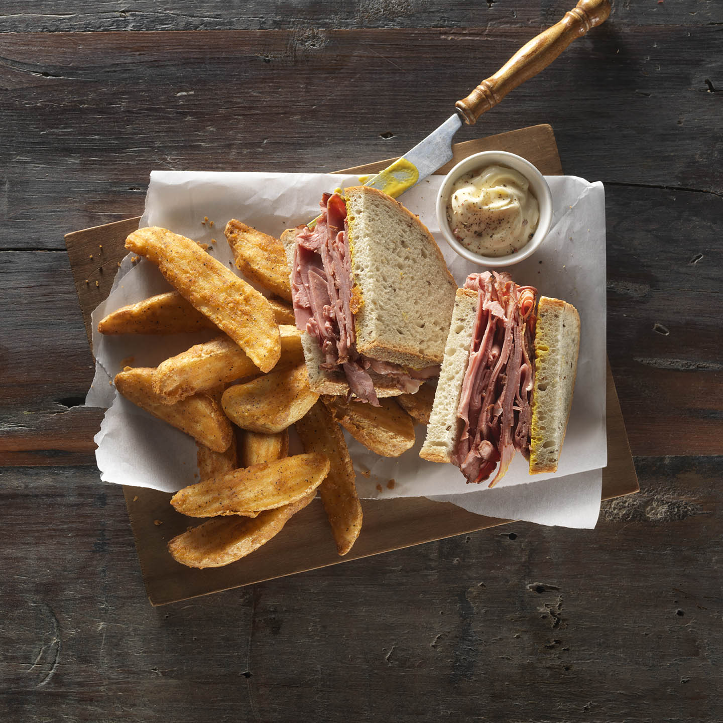 Recette de Sandwich à la viande fumée | Les Fermes Cavendish
