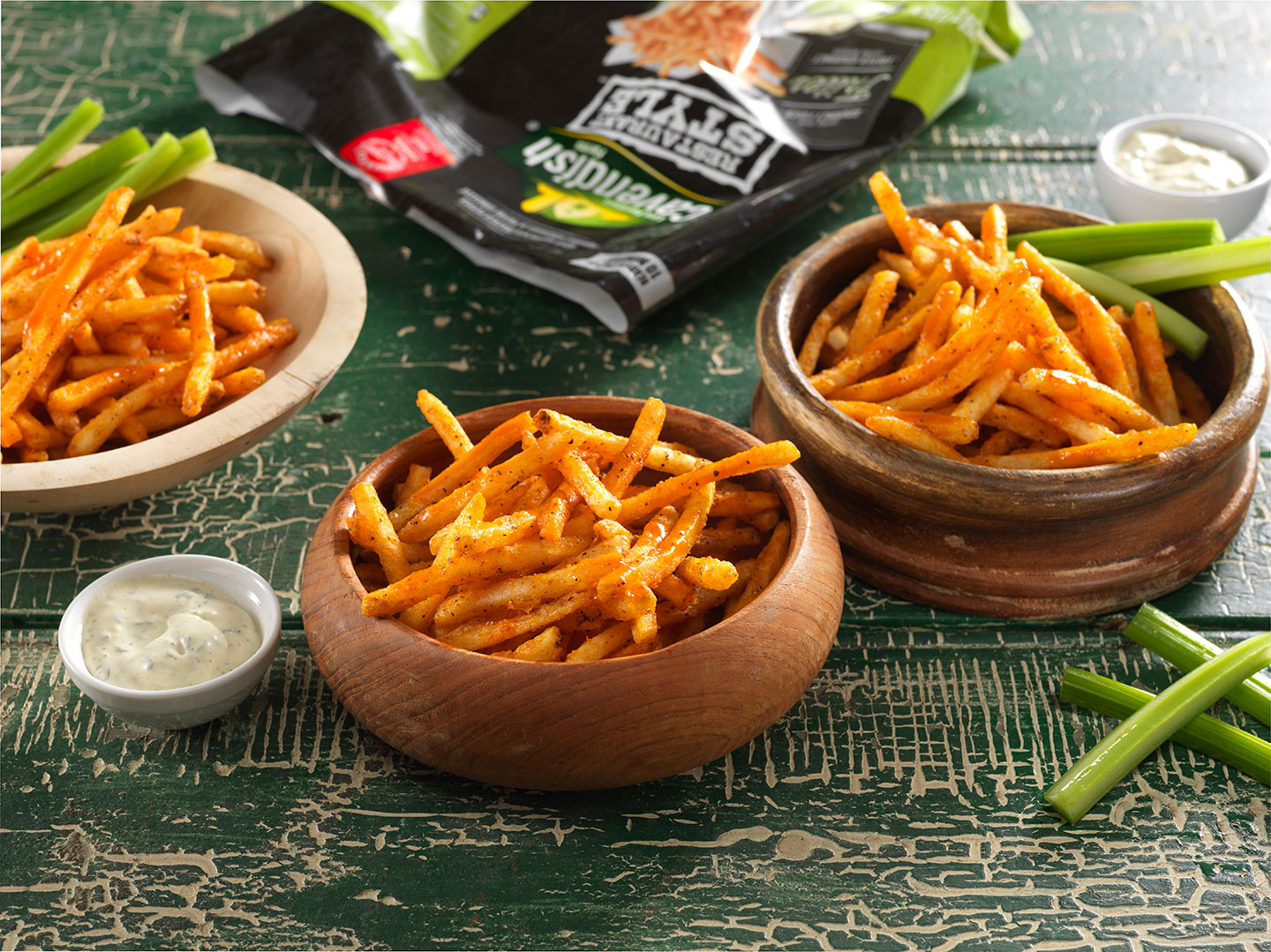 Easy Buffalo Style Spicy Fries Recipe | Cavendish Farms